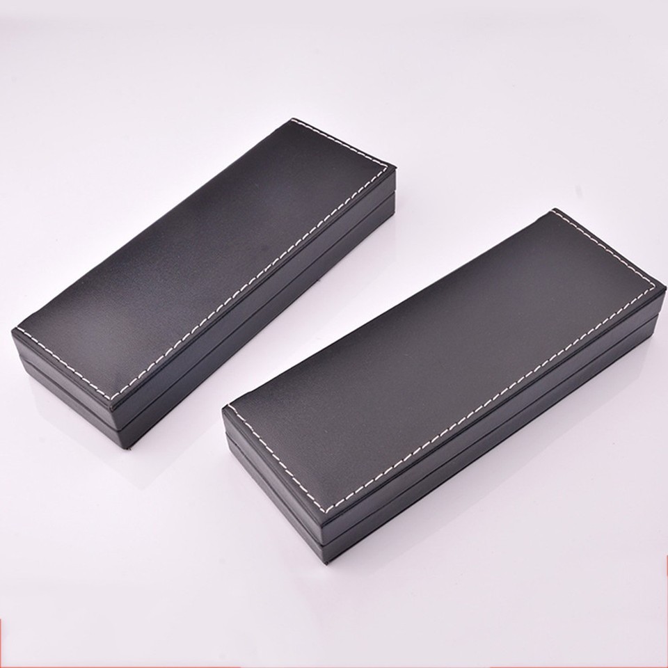 2pcs PU Pen Box Fashionable Portable Gift Boxes Stationery Box | eBay ...