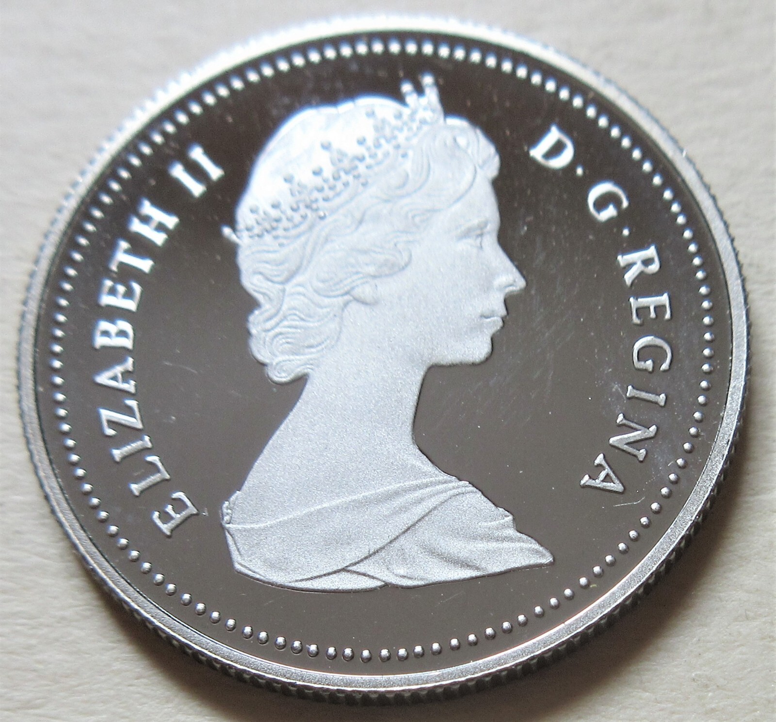 1987 Canada PROOF Fifty Cents Coin. Half Dollar UNC Heavy Cameo 50 ...