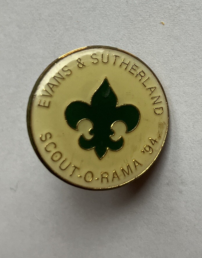 1994 Scout-O-Rama pin Evans And Sutherland Boy Scouts Of America Pin | eBay