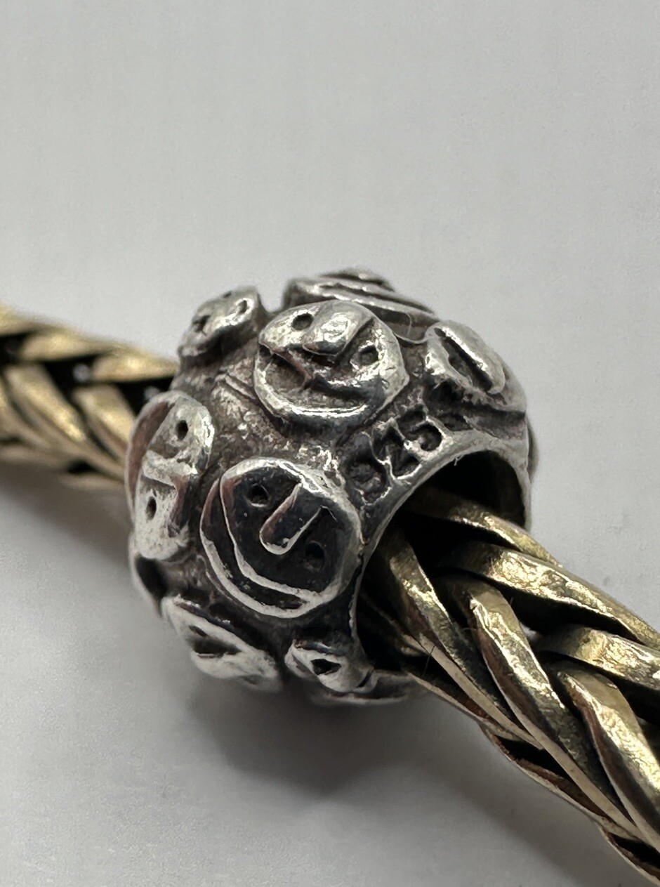 Trollbeads - Authentic - Genuine - Retired 2008 - Smiley - 11114 | eBay UK