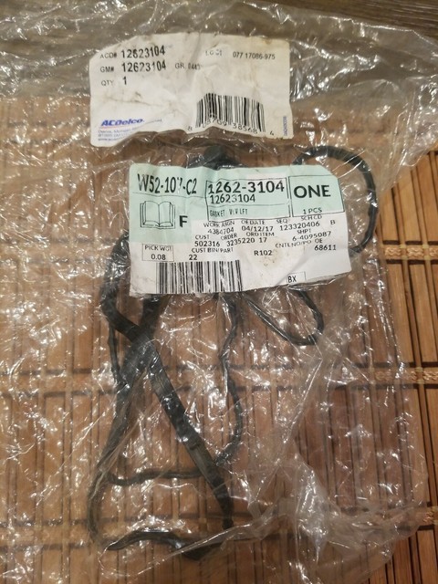 Engine Valve Lifter Oil Manifold Gasket ACDelco 12623104 for sale ...