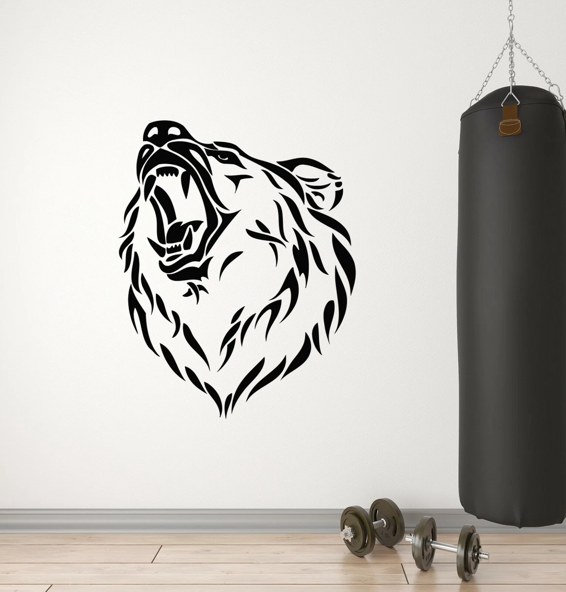 Tribal Bear Head