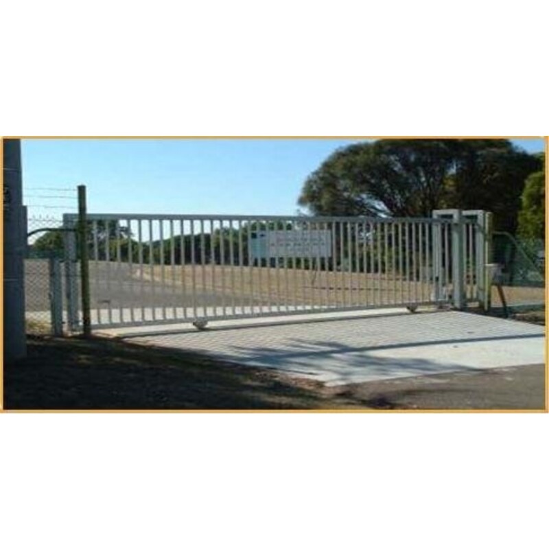 ALEKO 18 feet Galvanized Steel V Track Inverted Set for Sliding Gate | eBay
