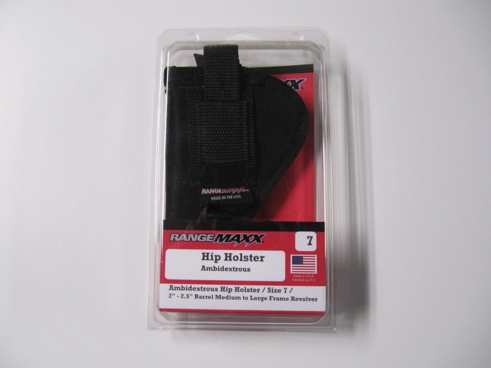 NEW RANGEMAXX HIP HOLSTER SIZE 7 2"-2.5" BARREL MED-LG FRAME REVOLVERS ...