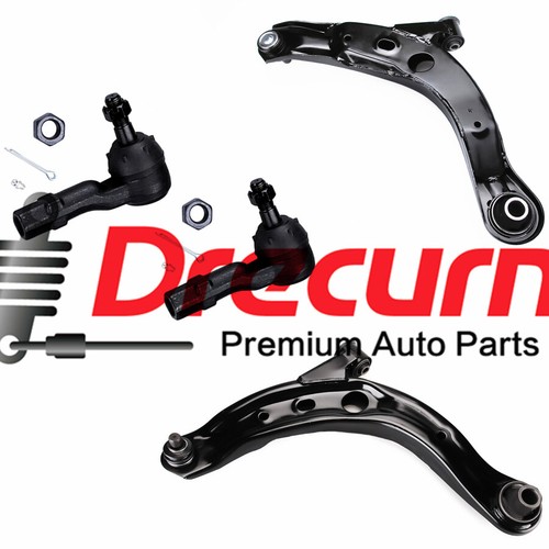 4Pcs Lower Control Arm Ball Joint Outer Tie Rod End Kit For Mazda MPV ...