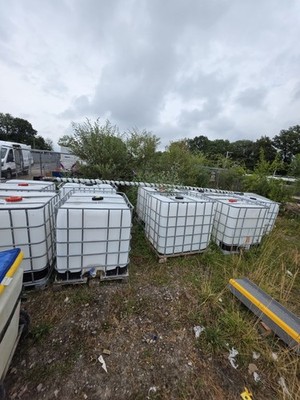 IBC Tank / Cage 1000 Litre IBC Plastic Container Clean Single Use | eBay UK