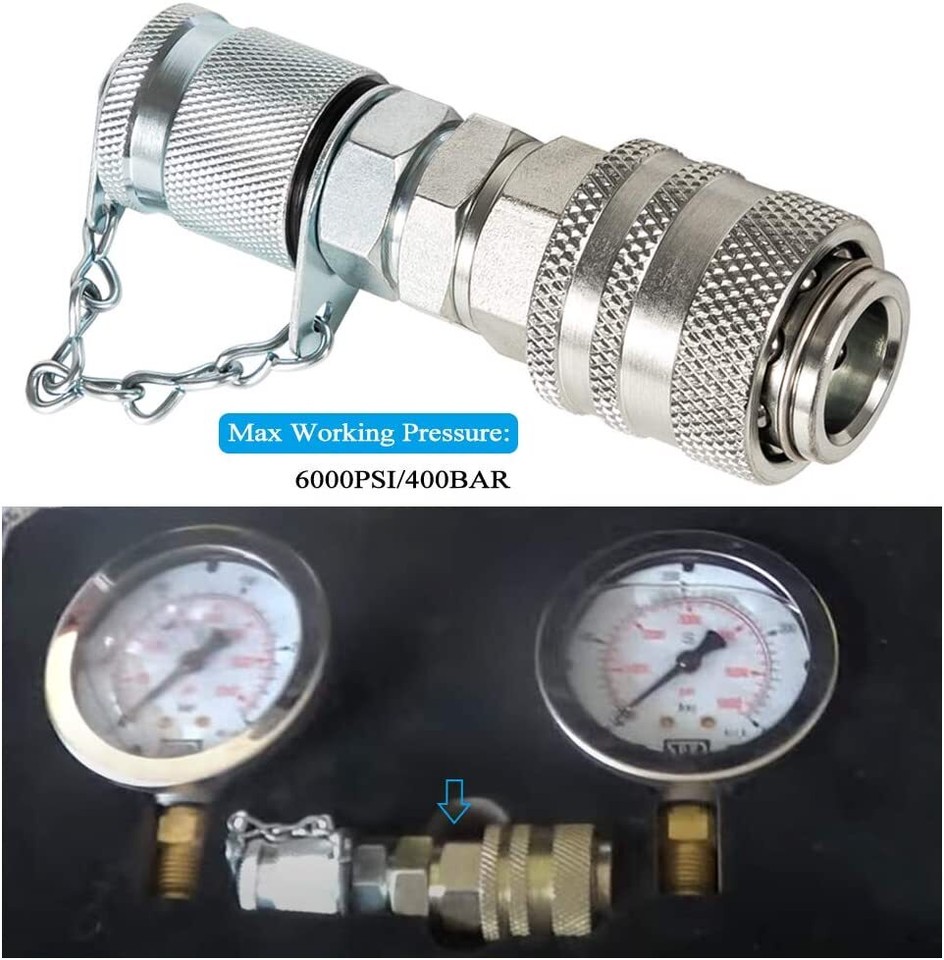 Adap-CAT Hydraulic Pressure Test Coupling Kit for PD Series Coupler | eBay