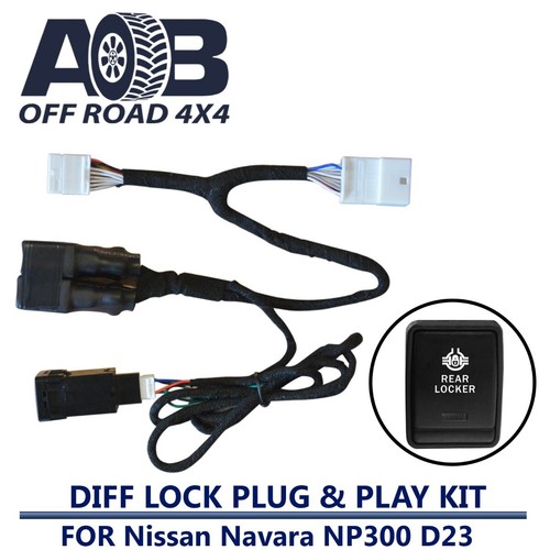 Plug & Play Anytime Diff Lock Kit for Nissan Navara NP300 D23 | eBay