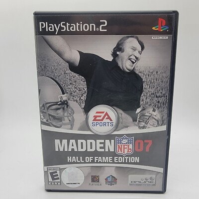 Madden NFL 07: Hall of Fame Edition (Sony PlayStation 2, 2006) 2 Discs ...