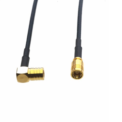 RF Cable Double SMB female jack elbow L to I RG316 6"~10FT GPS FPV ...
