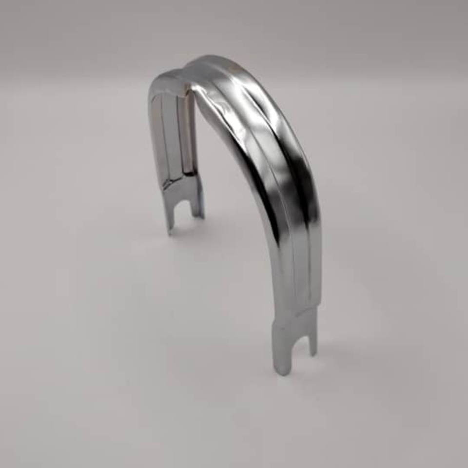 Leg Shield Clamp Strap Chrome For Honda C50 C65 C70 C90 C100 New Free ...