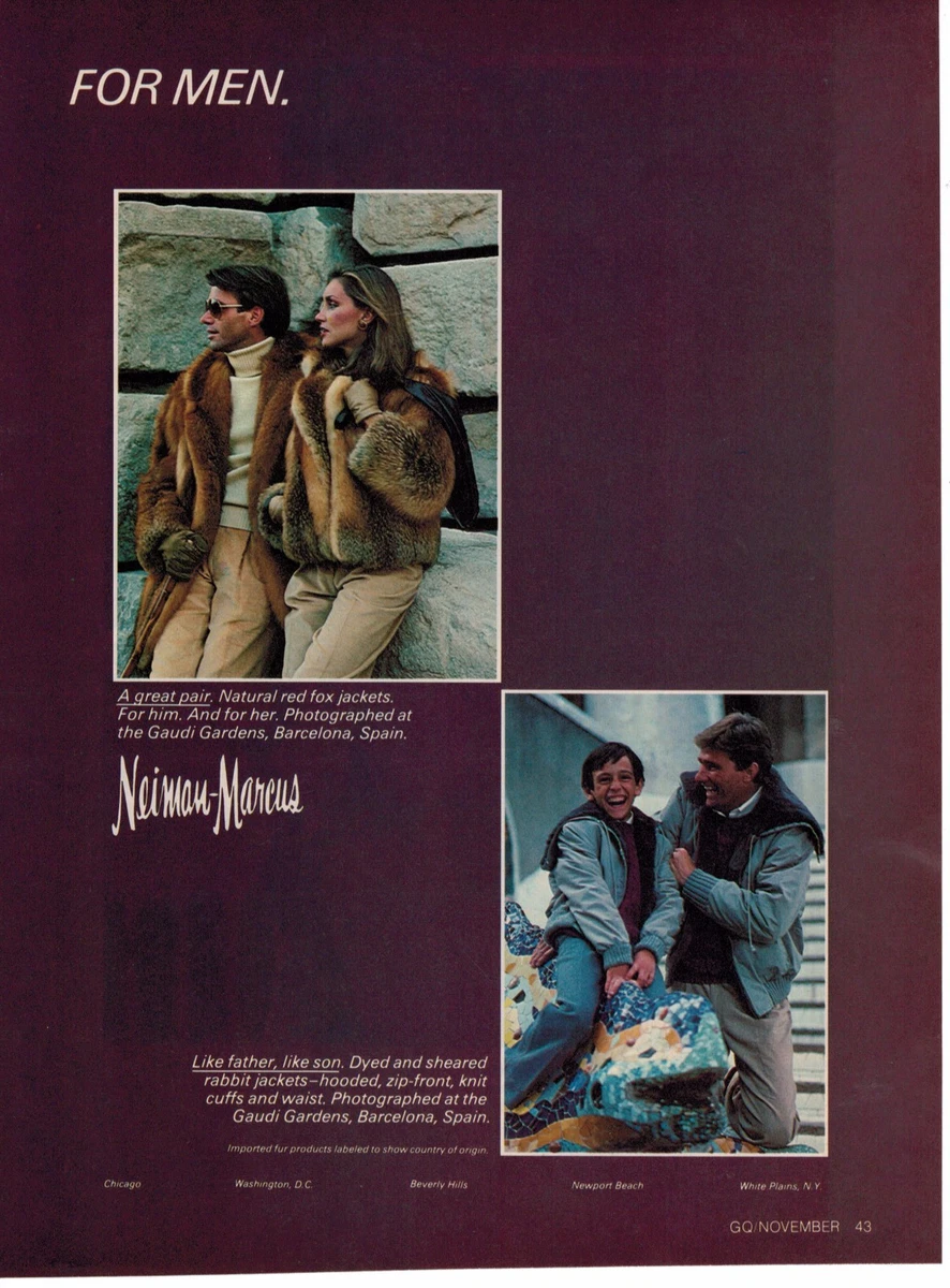 Neiman Marcus Ads Men
