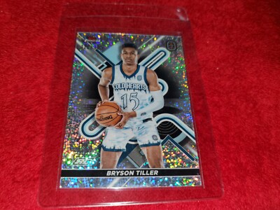 2023 TOPPS FINEST OVERTIME CARD OF BRYSON TILLER RC SPECKLE 122/175 | eBay