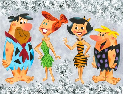 THE FLINTSTONES 11x14 ART PRINT! By HANNA-BARBERA artist PATRICK OWSLEY ...