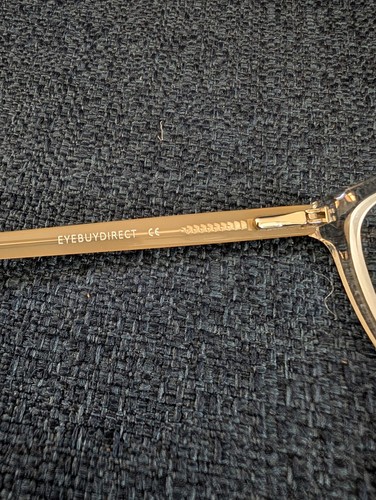 Eyebuydirect Sing 54-16-140 C2 Clear Acetate Eyeglasses FRAMES In Box W ...