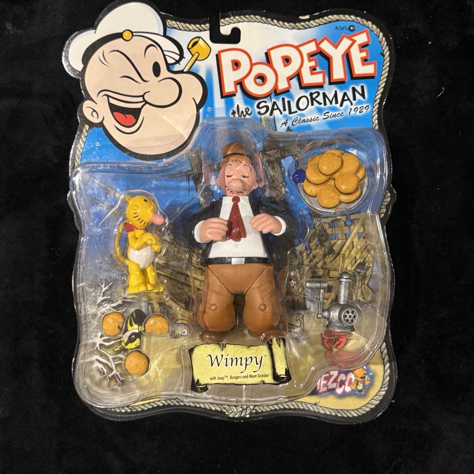 Popeye The Sailor Man 6-inch Figures-(4) Mezco: Popeye, Olive, Bluto ...