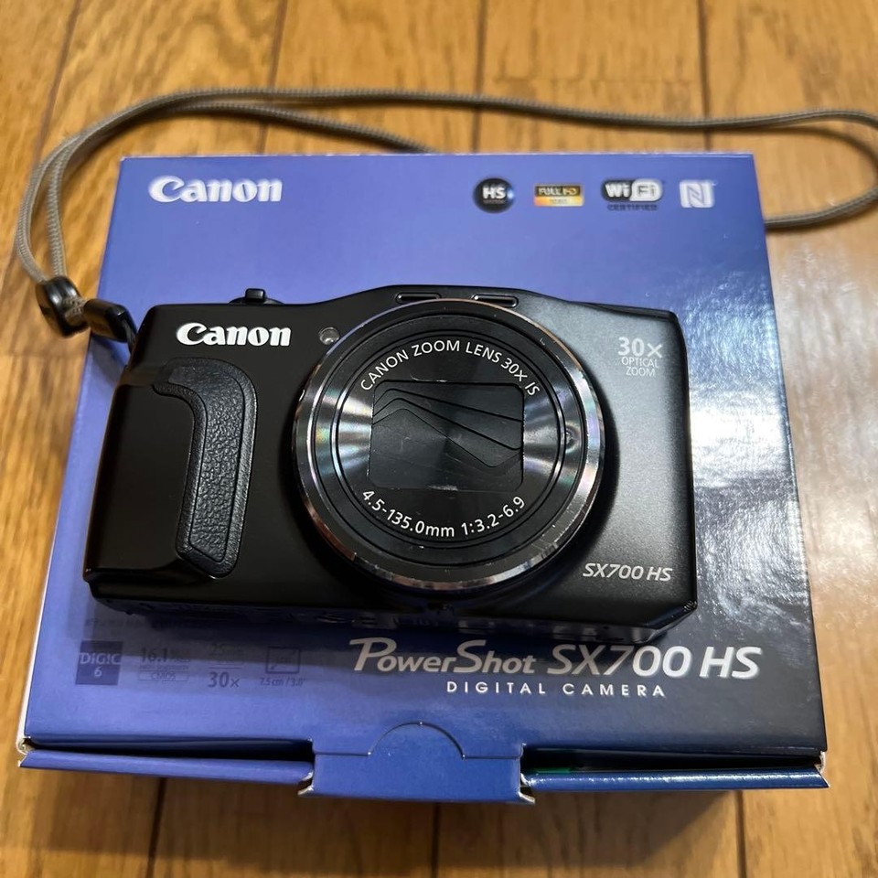 Canon PowerShot SX700 HS Compact Digital Camera 16.1MP 30x Zoom Japan ...