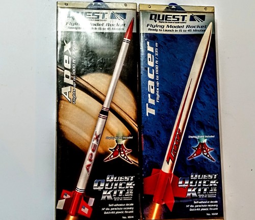 Vintage Model Rocket Kit. Quest lot. 2 Kits. | eBay