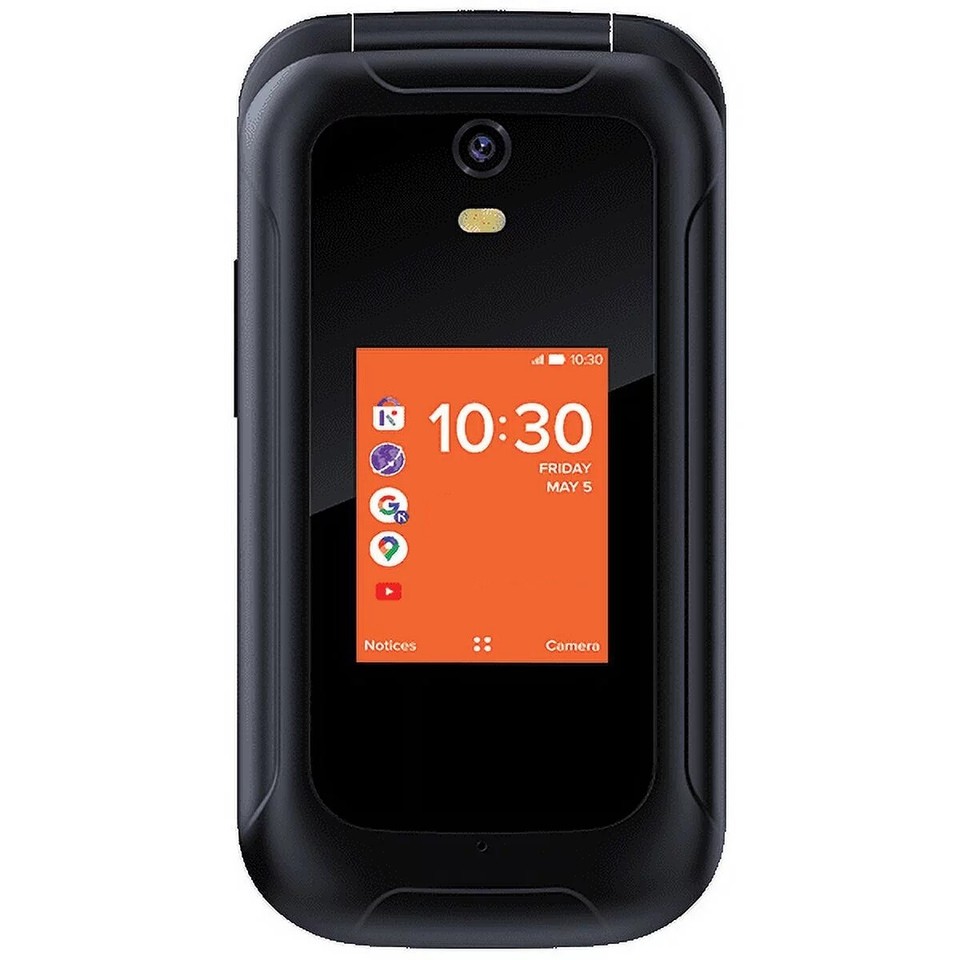 Consumer Cellular Iris 8GB Black Flip Phone 4G LTE 5 (MP) Megapixels | eBay