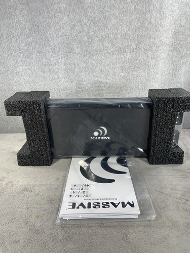 Massive Audio E4 Edge Series 4000 Watt RMS Monoblock Amp Subwoofer ...