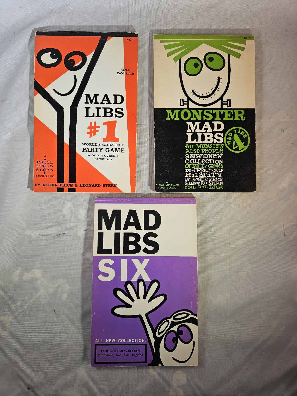 MAD LIBS Lot Of 3 Books World’s Greatest Word Game Vintage Unused | eBay