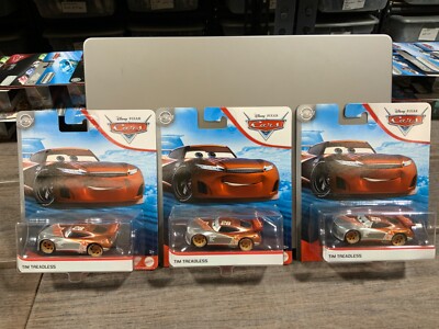 DISNEY PIXAR CARS TIM TREADLESS SILVER COLLECTION | eBay