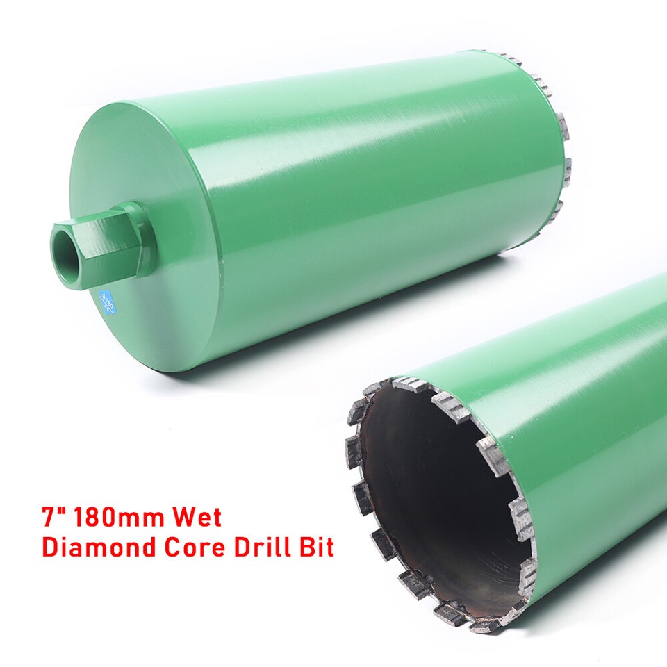 7"Wet Diamond Core Drill Bit For 13.5" Drill Depth Concrete Granite ...