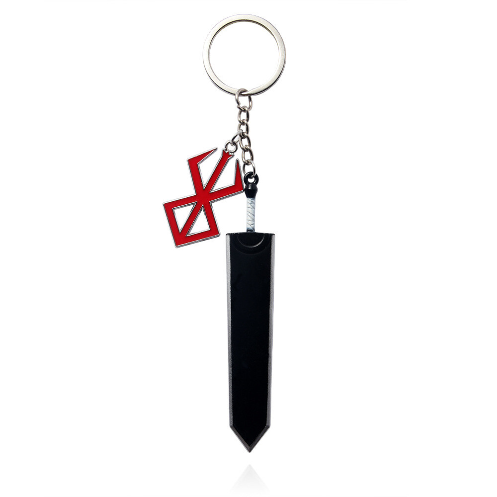 Berserk Guts Dragonslayer Pendant keychain Keyring Fans Jewellery Gift ...