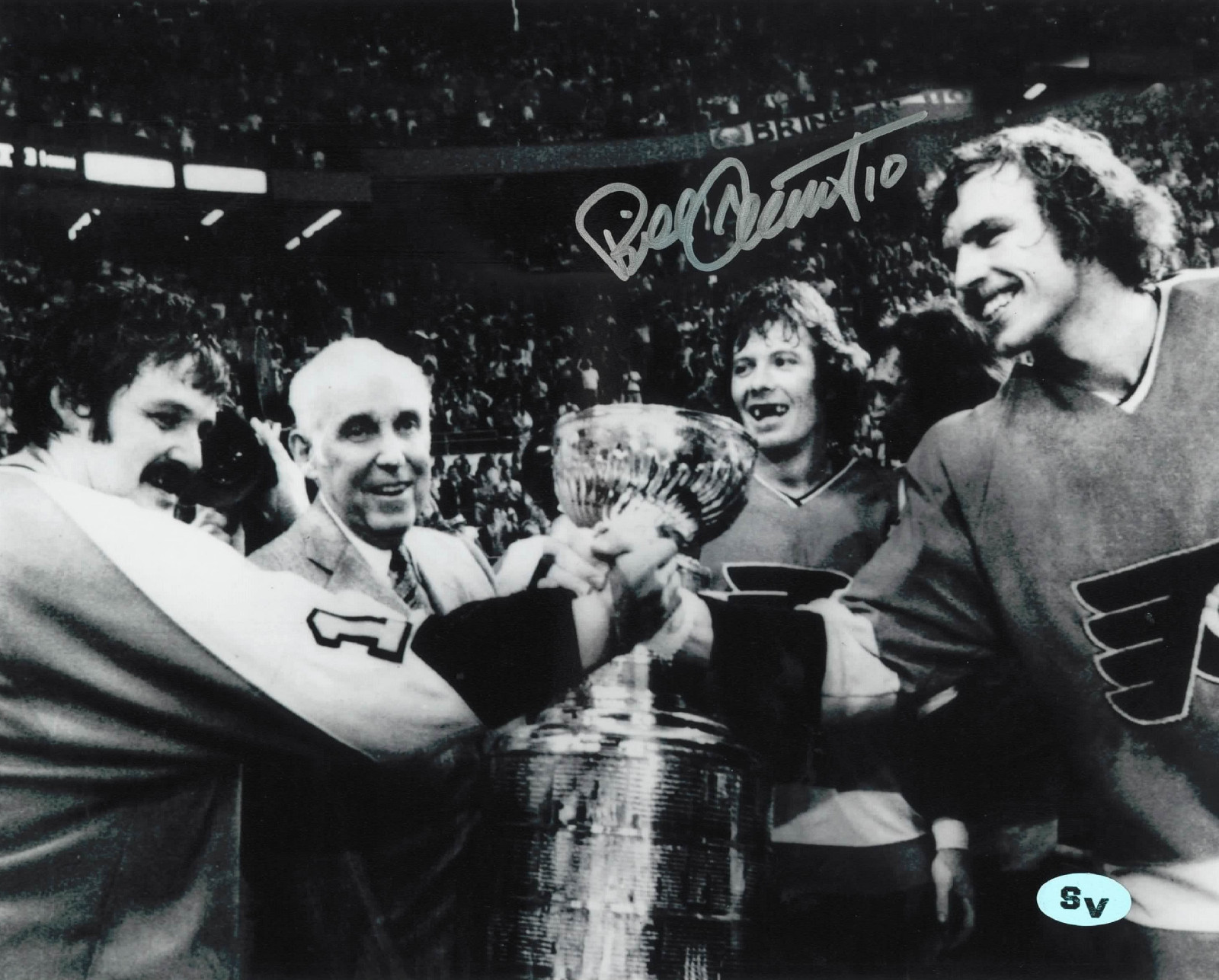 Bill Clement Autographed Signed 8x10 Photo Flyers Capitals Flames (JSA ...