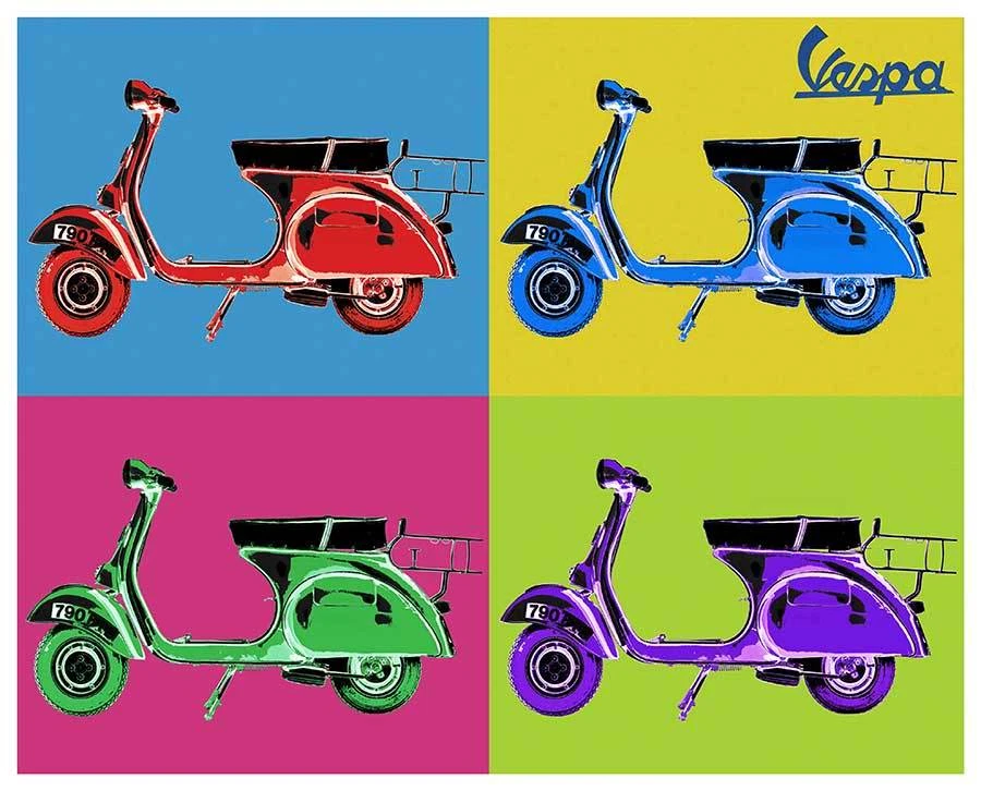 Vintage Vespa Art