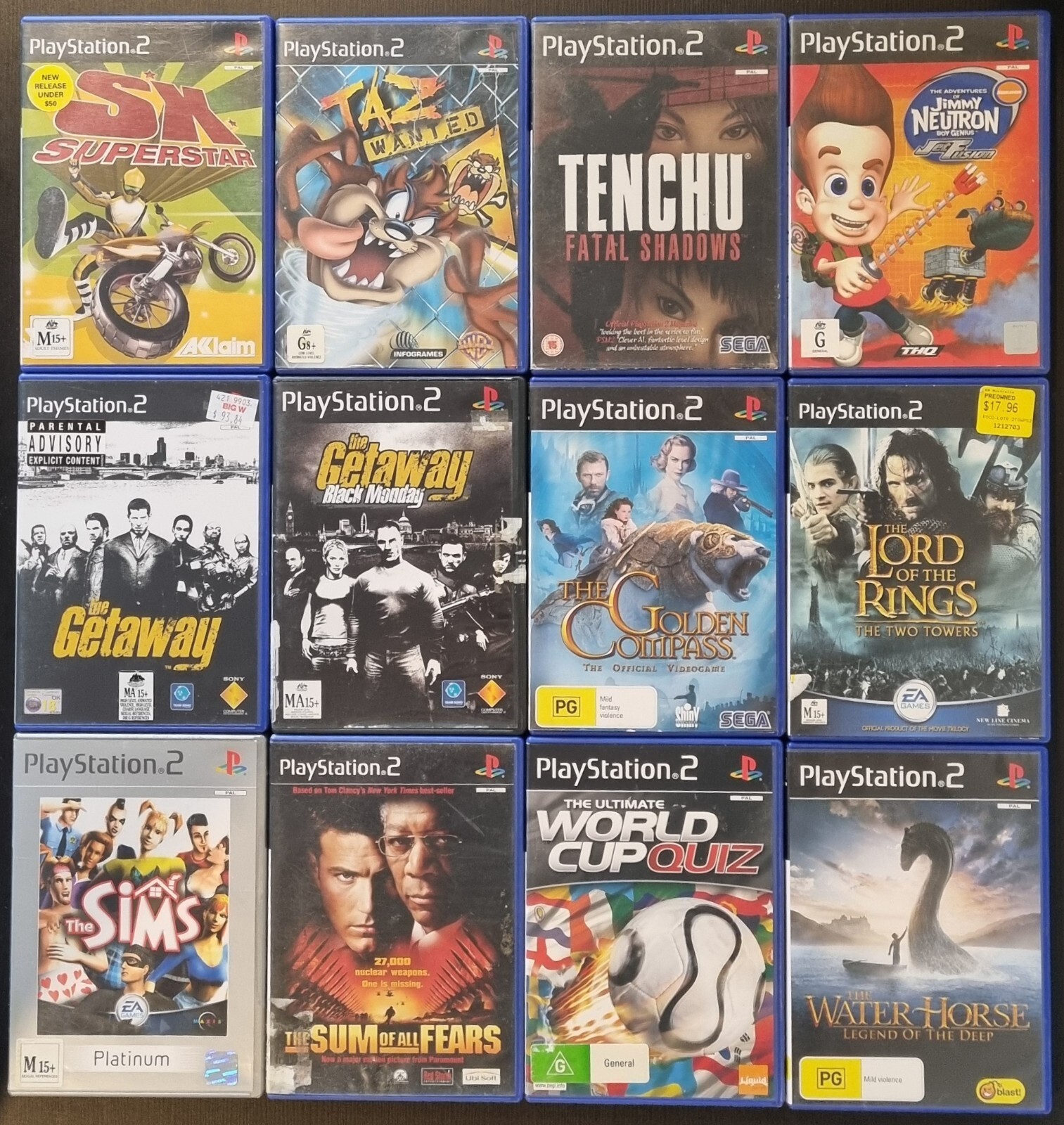 Playstation 2 games PS2 PAL. Select a title | eBay