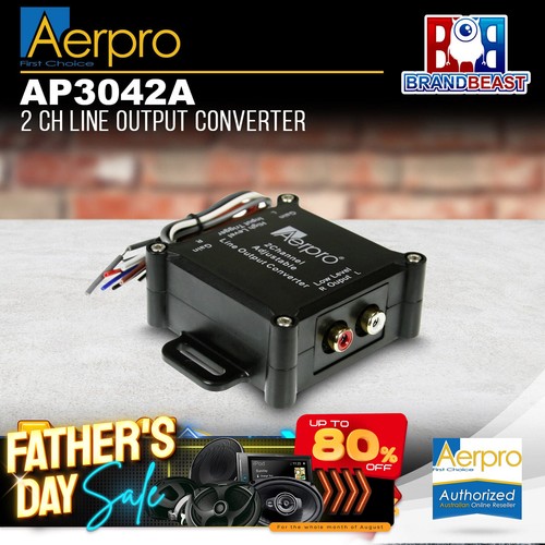 Aerpro AP3042A 2-Channel Line Output Converter | eBay