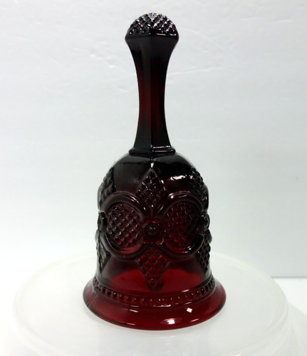 Avon 1876 Cape Cod Collection Ruby Red Glassware Hostess Bell Vintage ...