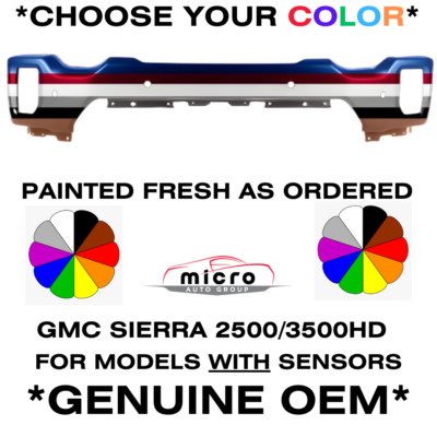 2020-2023 GMC SIERRA 2500HD 3500HD FRONT BUMPER OEM *CHOOSE YOUR COLOR ...