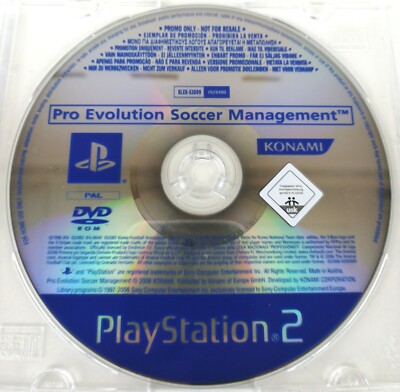 Pro Evolution Soccer Manager - Play Station 2 - PS2 - Promo - Rare | eBay