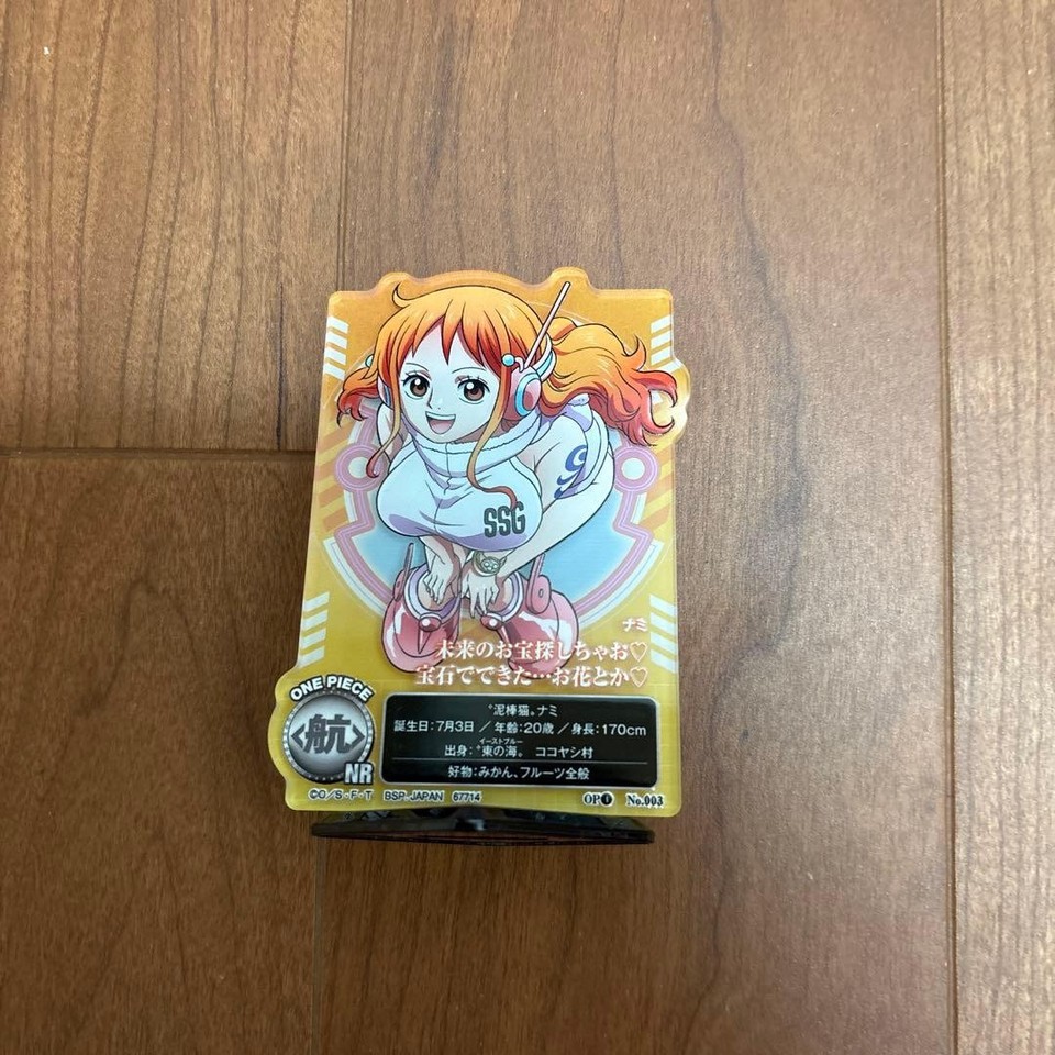 One Piece Nami Acrylic Stand Anime Character Illustration | eBay