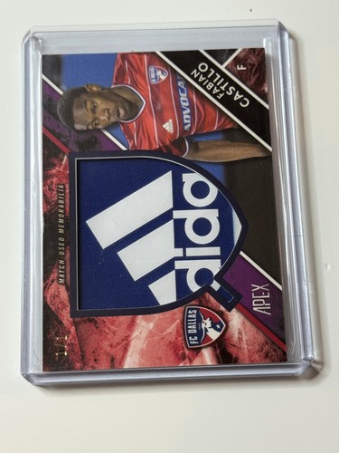 2016 Topps Apex MLS Jumbo Relic Adidas Logo Fabian Castillo 1/1 | eBay