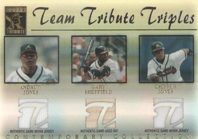 2003 Topps Tribute - Contemporary Edition - Team Tribute Triples ...