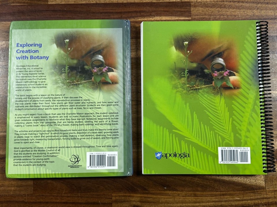 Exploring Creation with Botany SET - Textbook & Notebooking Journal | eBay