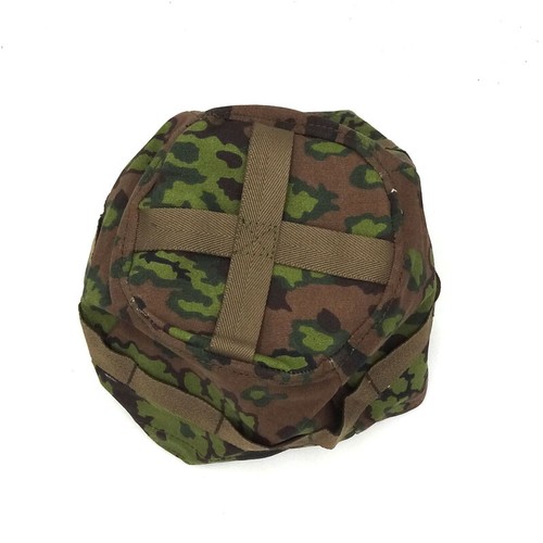 WW2 GERMAN FALLSCHIRMJAGER PARATROOPER M38 HELMET COVER SPRING OAK LEAF ...