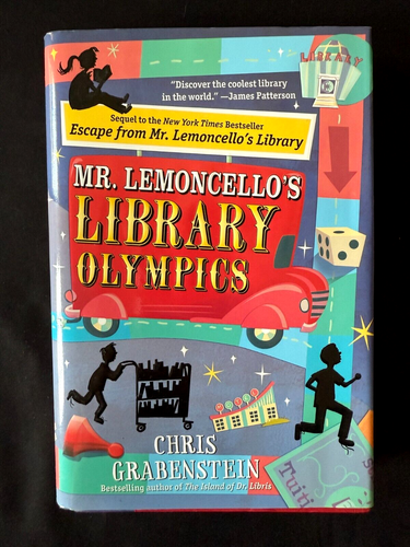 NEW Mr. Lemoncello's Library Olympics, Chris Grabenstein First Ed ...