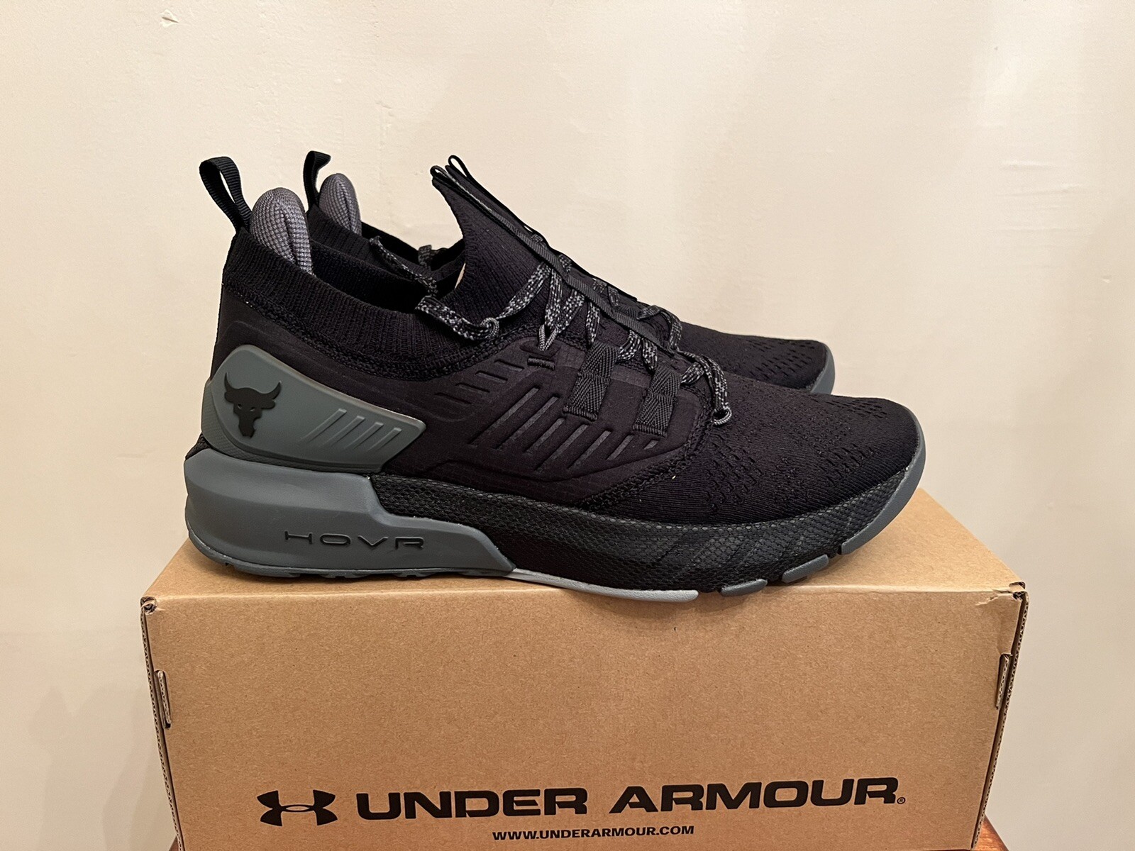 Size 10 - Under Armour Project Rock 3 Black Pitch Gray 2020 for sale ...