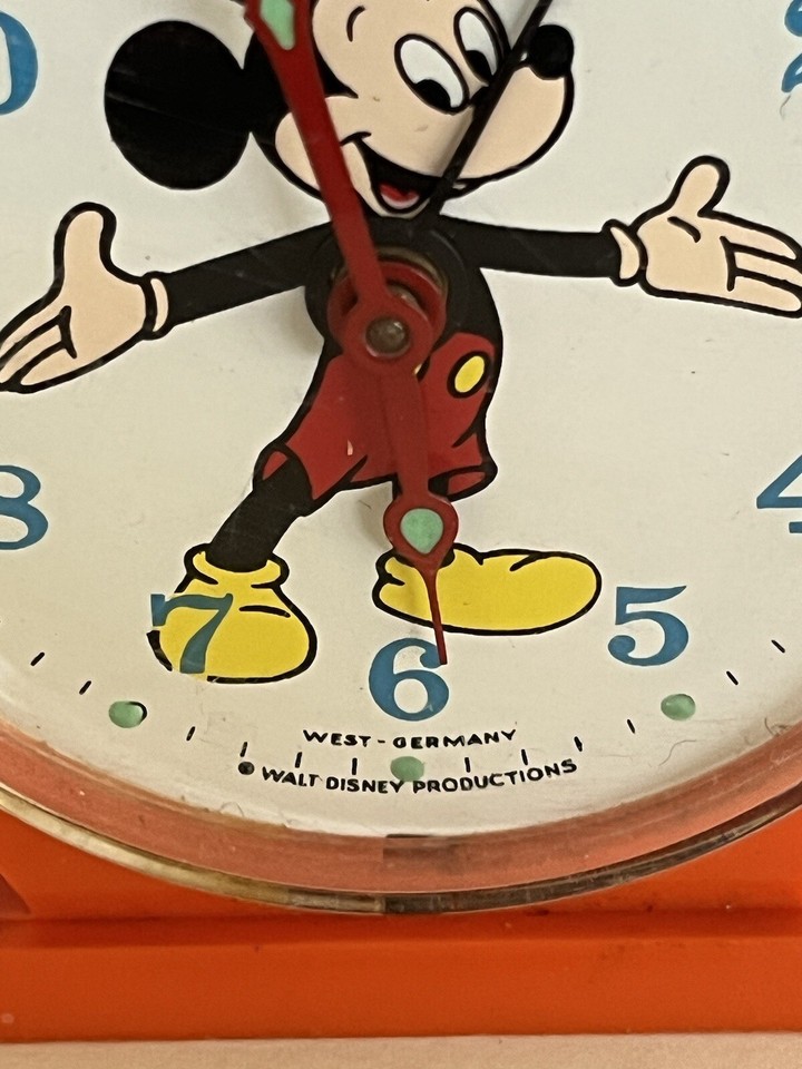 Disney’s Mickey Mouse Forestville Hexagon Wind-Up Mini Alarm Clock West ...