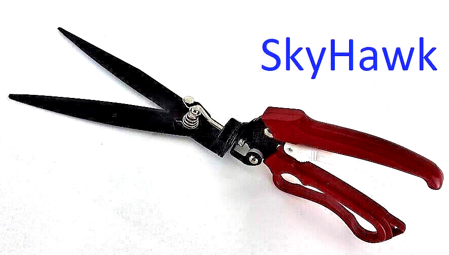 360D Light-Duty Swivel Grass Pruning Cutting Shears PVC grip Garden ...