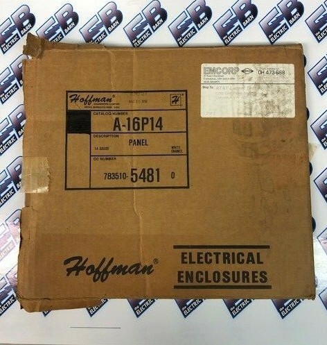 Hoffman A-16P14, Back Panel NEW-B | eBay