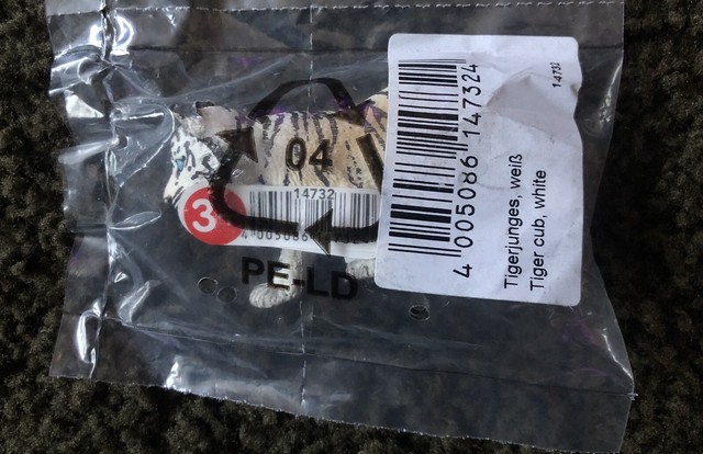 Schleich Wildlife White Tiger (child) Figure 14732 for sale online | eBay