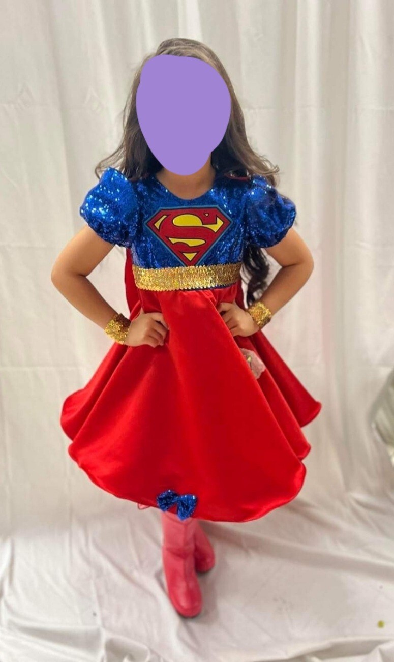 Supergirl/superman pageant ooc/Halloween wear/superhe… - Gem