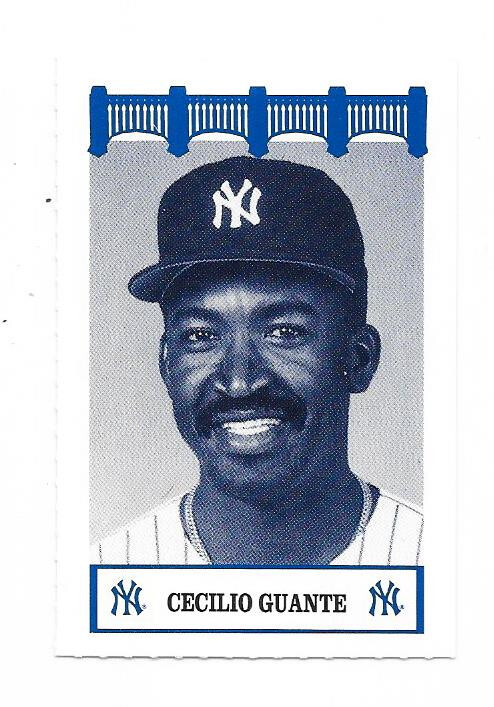 1992 The Wiz/Minolta New York Yankees of the '80's - Cecilio Guante for ...