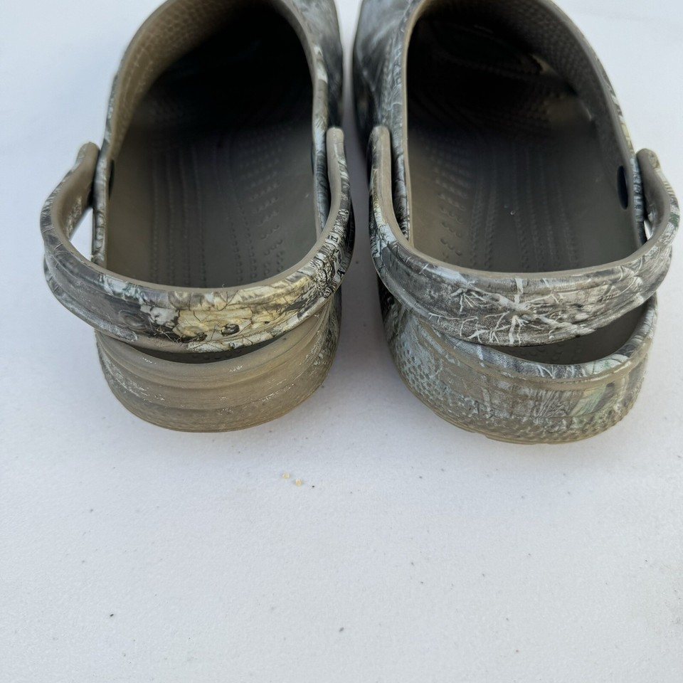 Crocs Classic Realtree Edge Camo Clog Sport Men's Size 11 READ | eBay