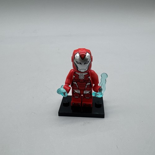LEGO Minifigure Marvel Super Heroes Rescue Pepper Potts Red Armor sh665 ...